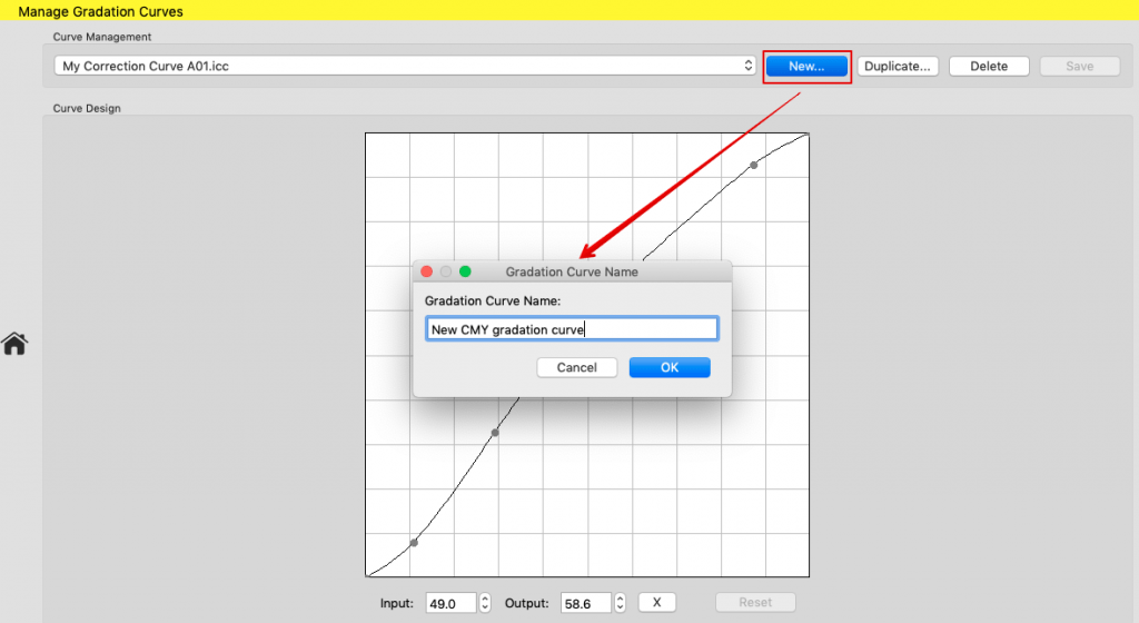 ZePrA | Global Settings | Gradation | ColorLogic Online Help