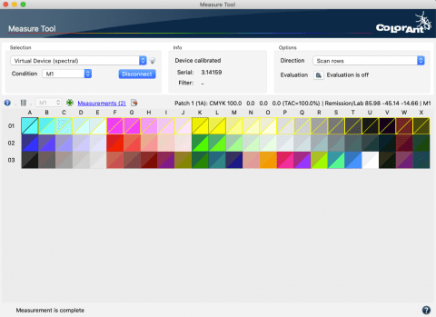 ColorAnt | Measure | ColorLogic Online Help