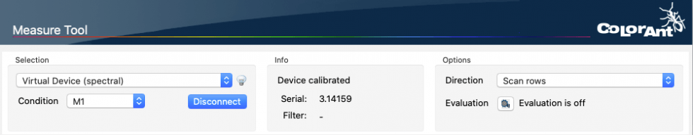 ColorAnt | Measure | ColorLogic Online Help
