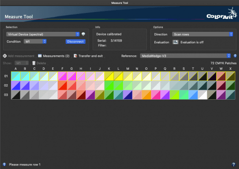 ColorAnt | Measure | ColorLogic Online Help