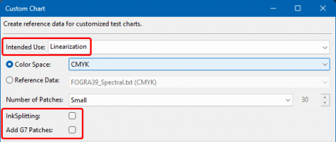 ColorAnt | Custom Chart | ColorLogic Online Help