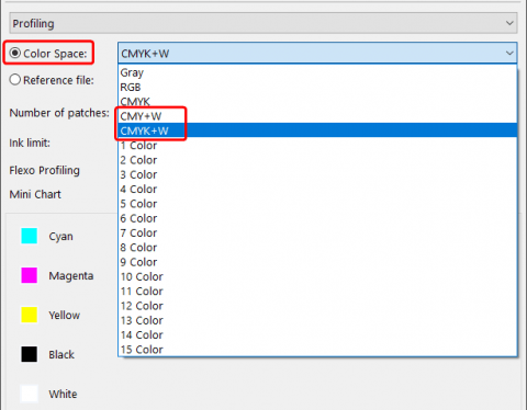 ColorAnt | Custom Chart | ColorLogic Online Help