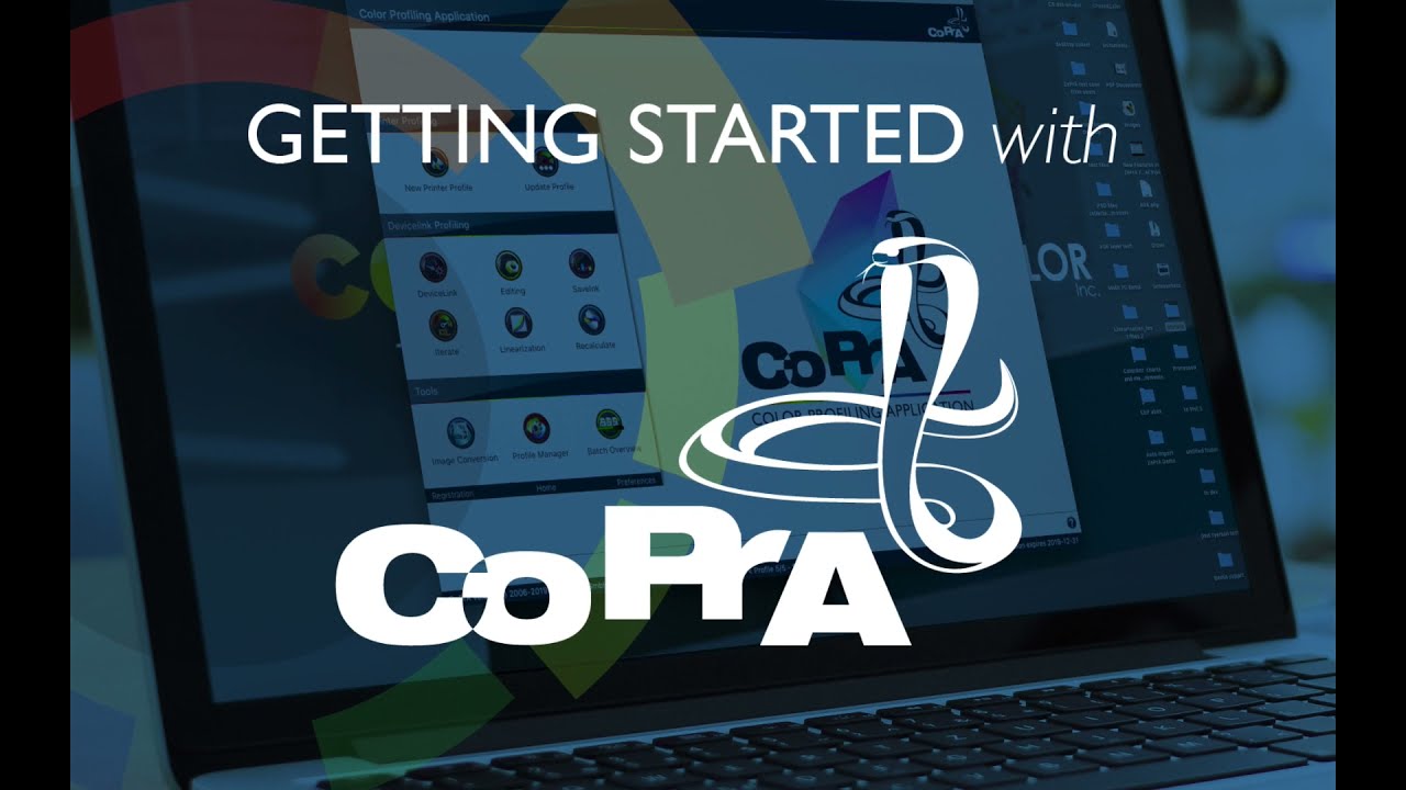 CoPrA | Quick Start Guide | ColorLogic Online Help