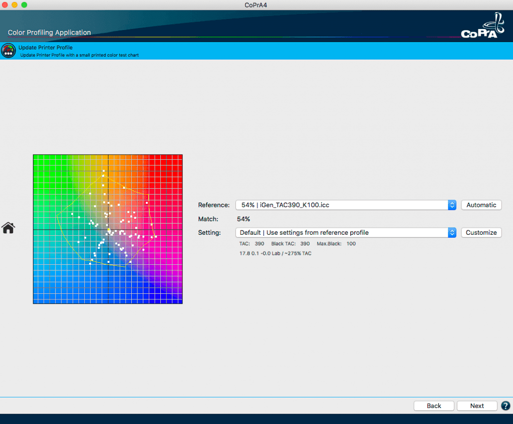 CoPrA | Quick Start Guide | ColorLogic Online Help